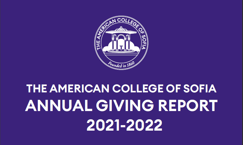 Annual Giving Report 2021-2022 - ACS