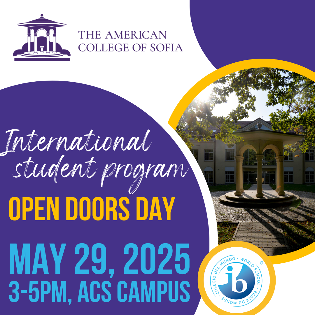 Open Doors Day - May 29, 2025: International Student Program - ACS